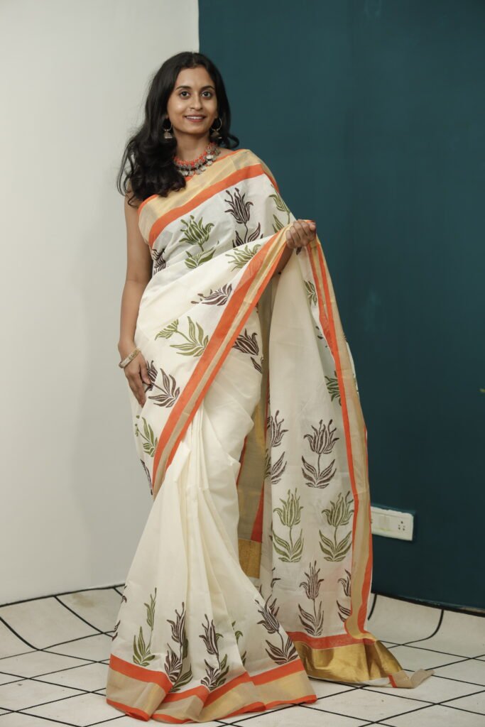 The Beauty and Significance of the Kerala Saree: A Detailed Look – C2 Design Studio